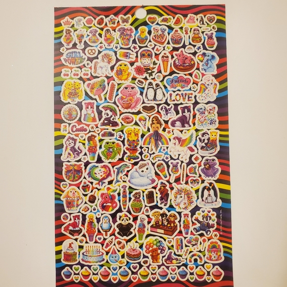 Lisa Frank | Design | Lisa Frank Sticker Sheet | Poshmark